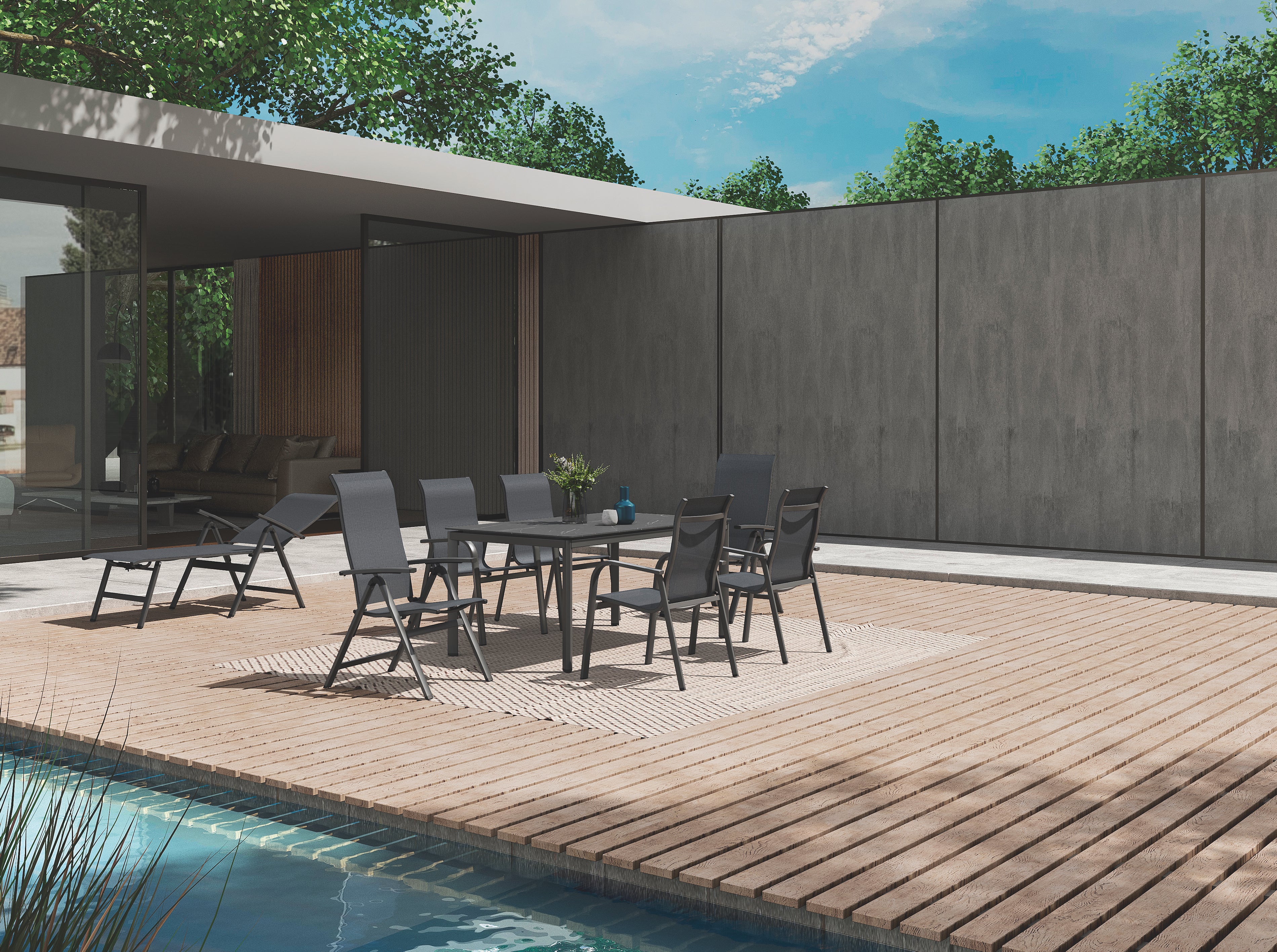 WIDOO Lounger Iron Grey